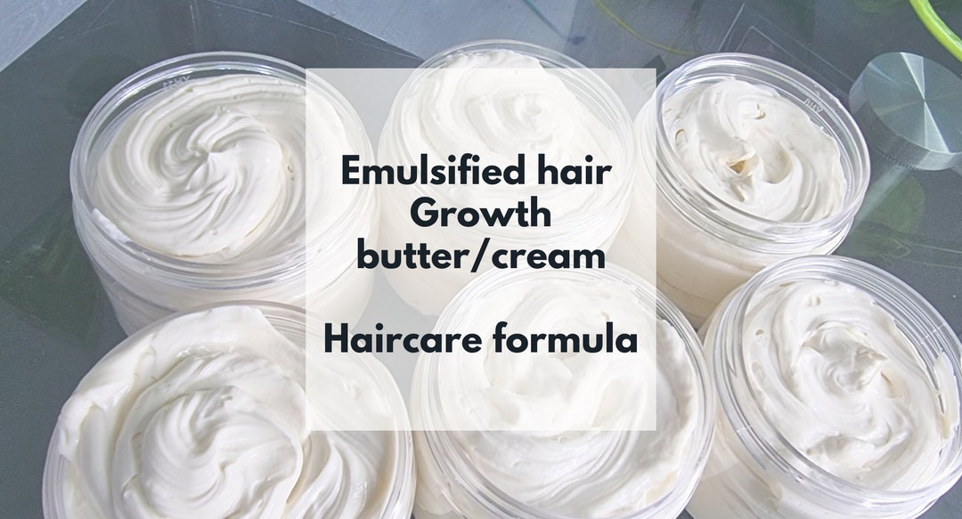 Melt Proof / Emulsified Hair Growth Butter. Non Greasy Hair Butter ...