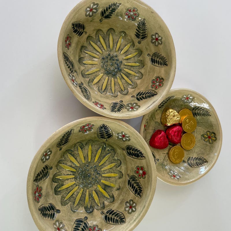Israeli Pottery Bowls - Etsy
