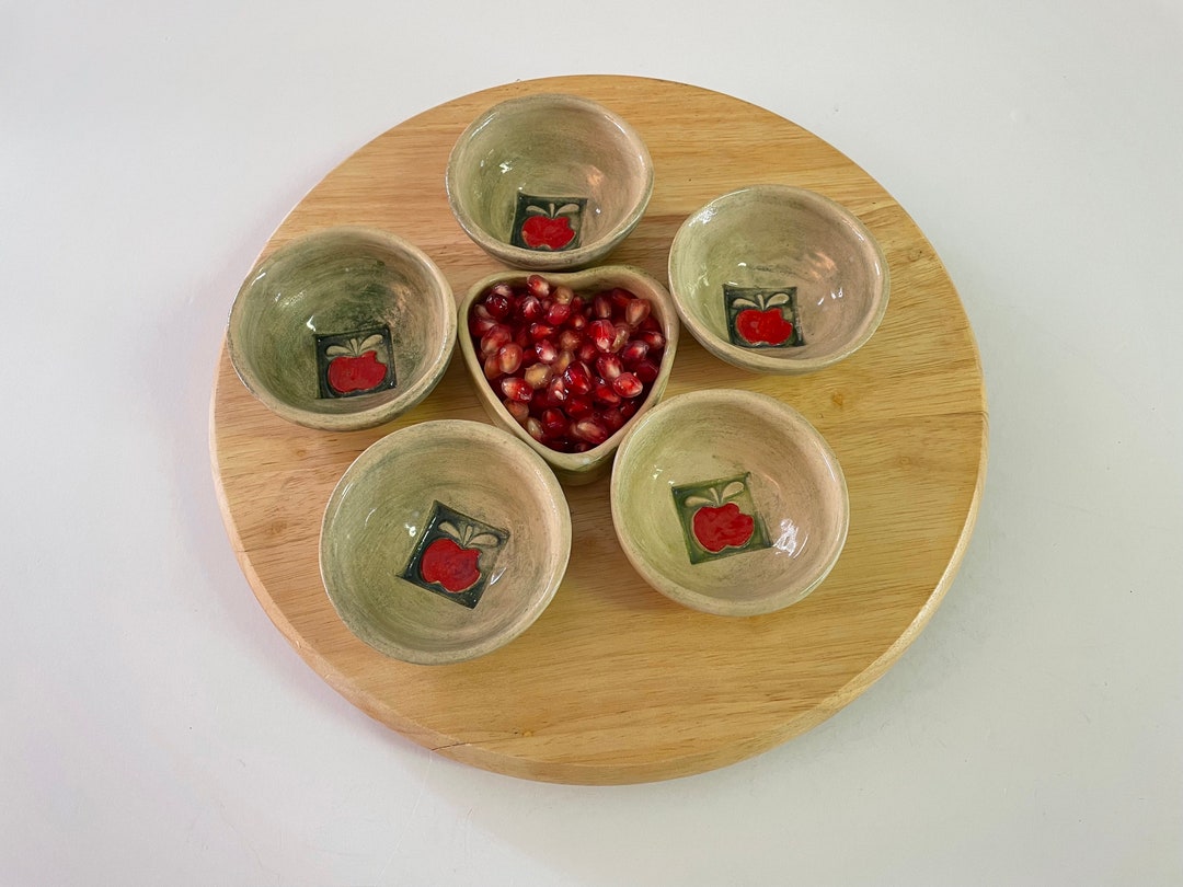 Ceramic Serving Dishes Small Love Bowls Set. 6 Mini Bowls for Serving ...
