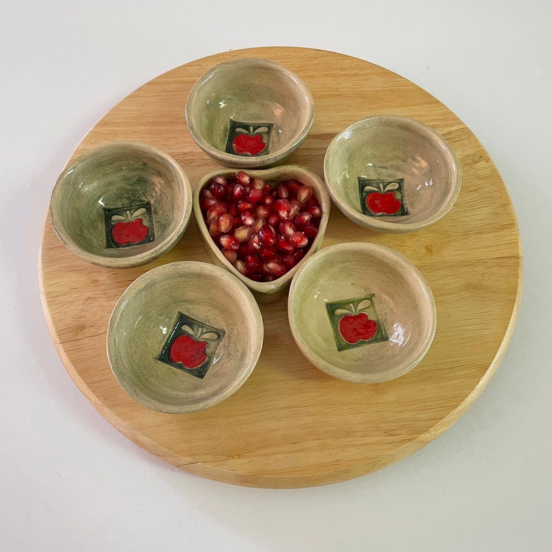 Ceramic Snack Set - Etsy