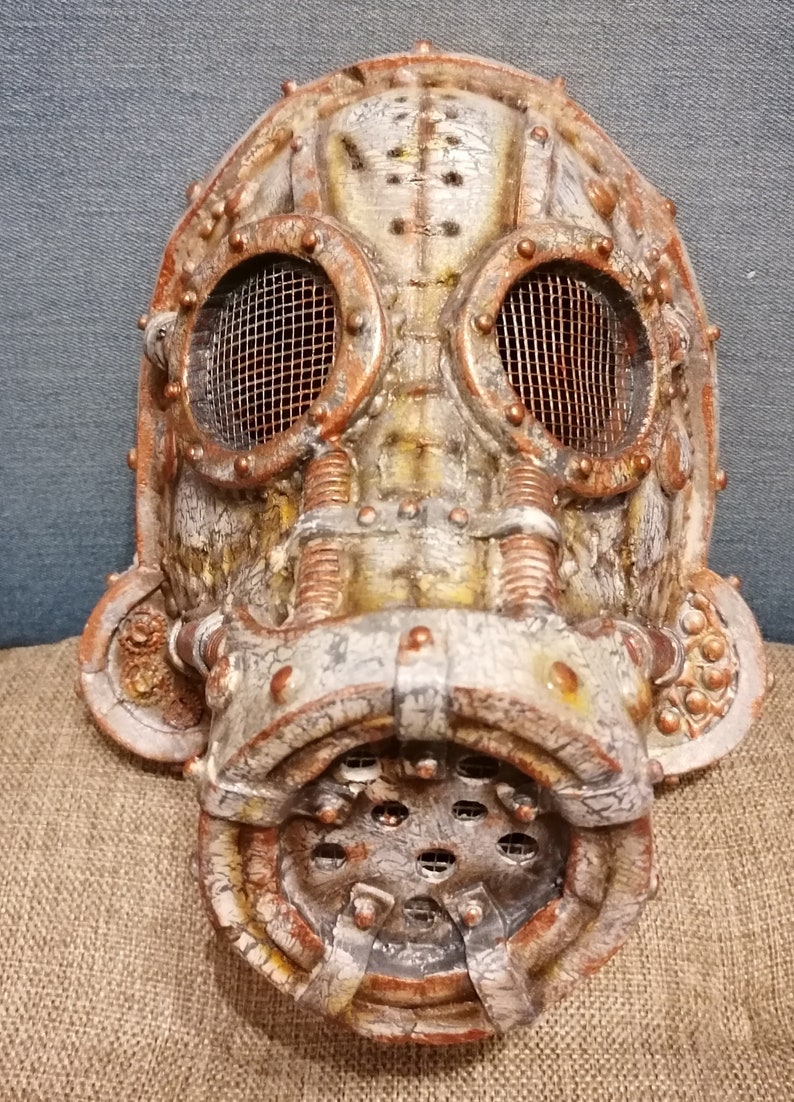Steampunk Gas Mask Halloween Masquerade Fallout Game Mask - Etsy
