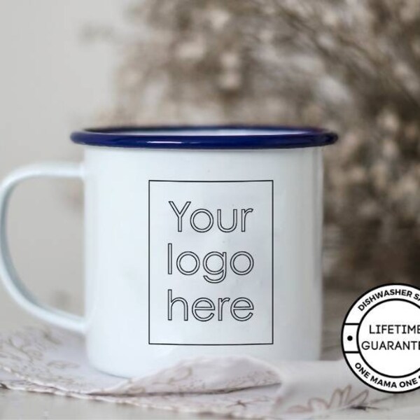 Custom Enamel Mug - Etsy Australia