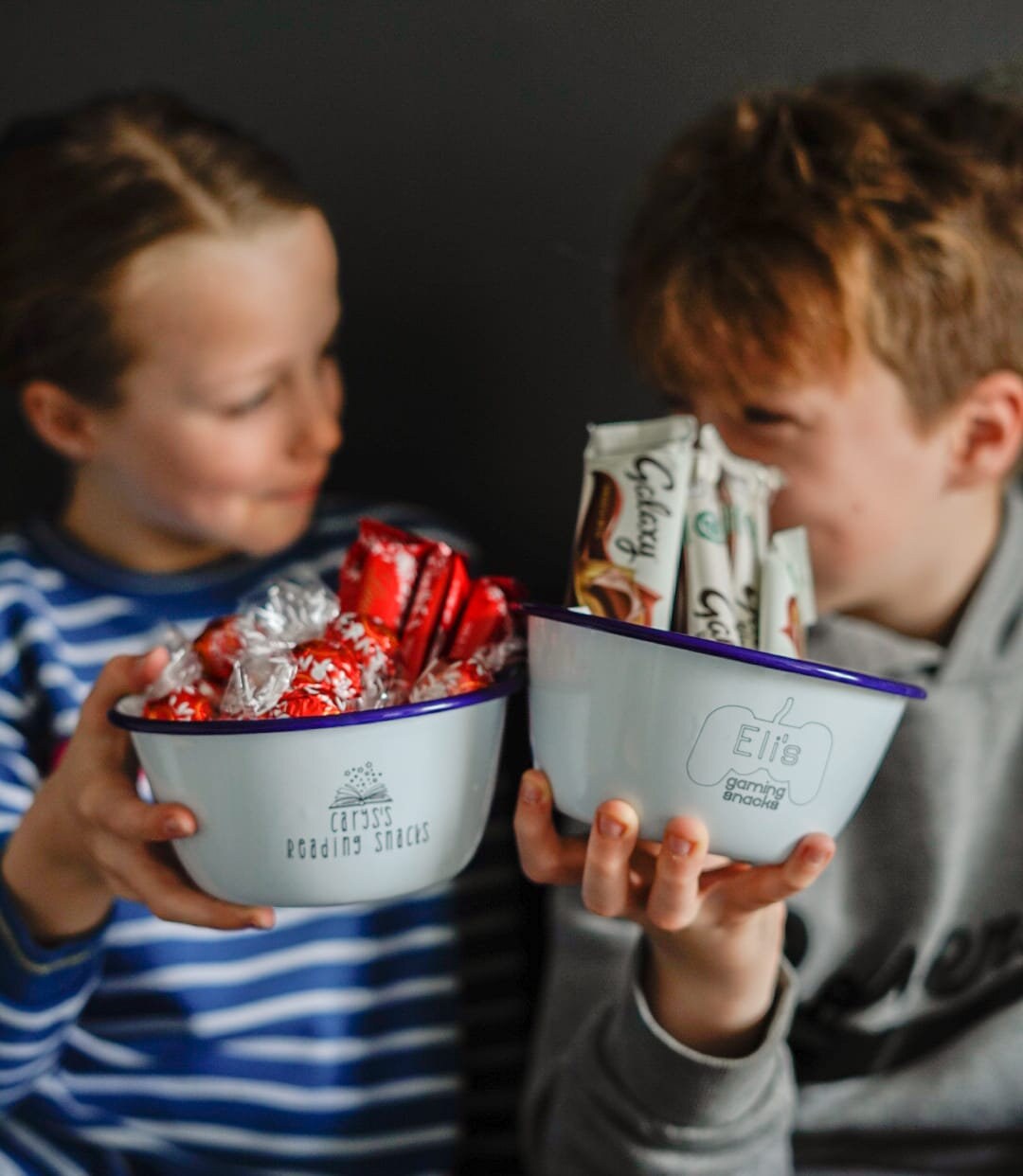 Personalised Gaming Snacks Bowl - Engraved Enamel - Etsy UK