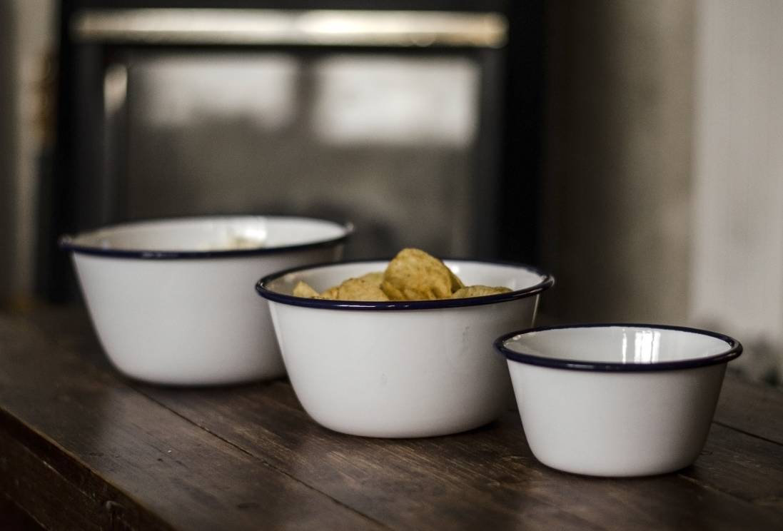 Personalised Snack Bowl Engraved Enamel - Etsy