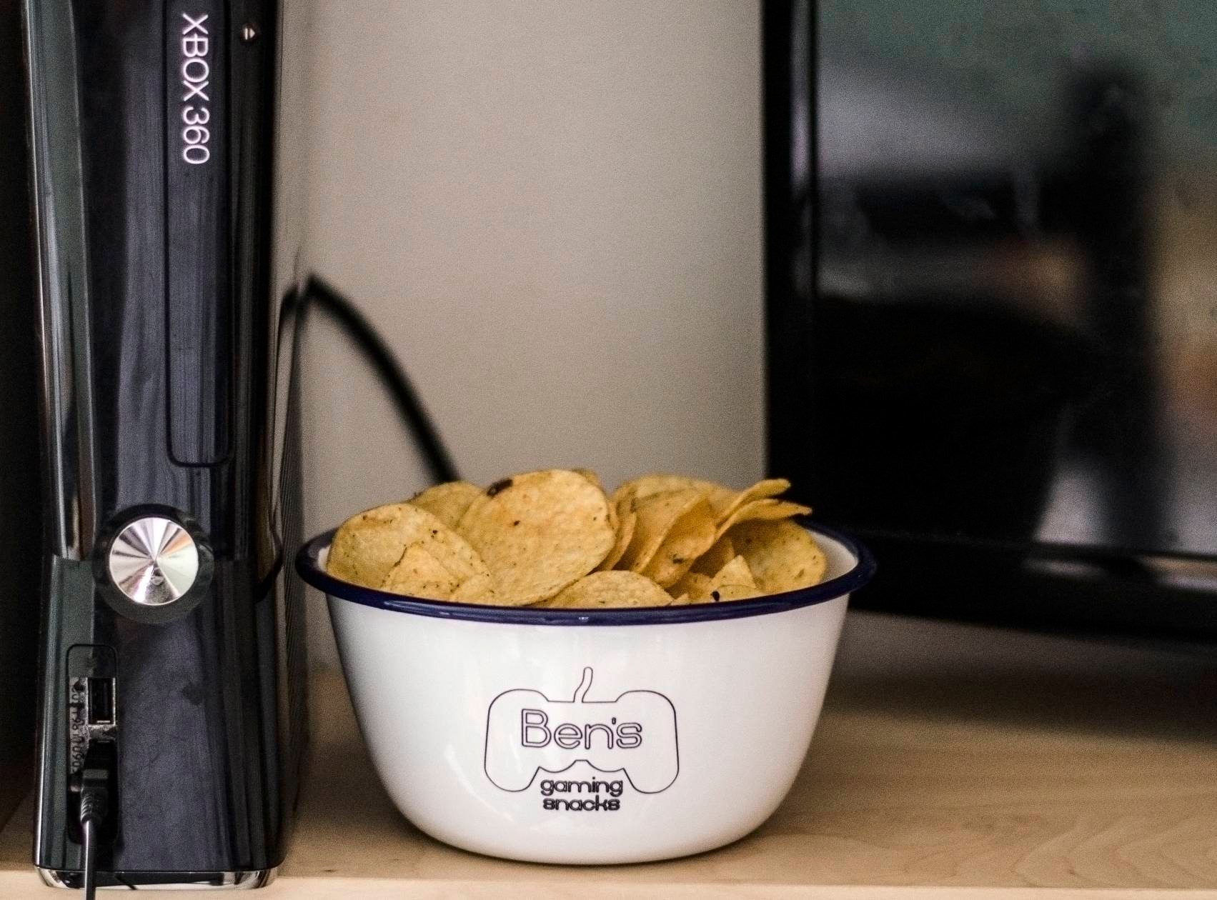 Personalised Gaming Snacks Bowl - Engraved Enamel - Etsy UK