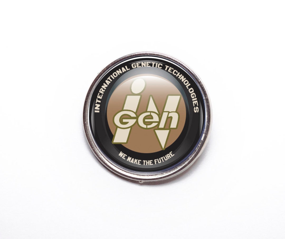 Jurassic Park Ingen 25mm Pin Badge - Etsy