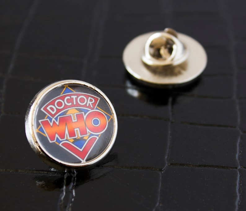 Retro Dr Who Inspired Lapel/pin Badge - Etsy