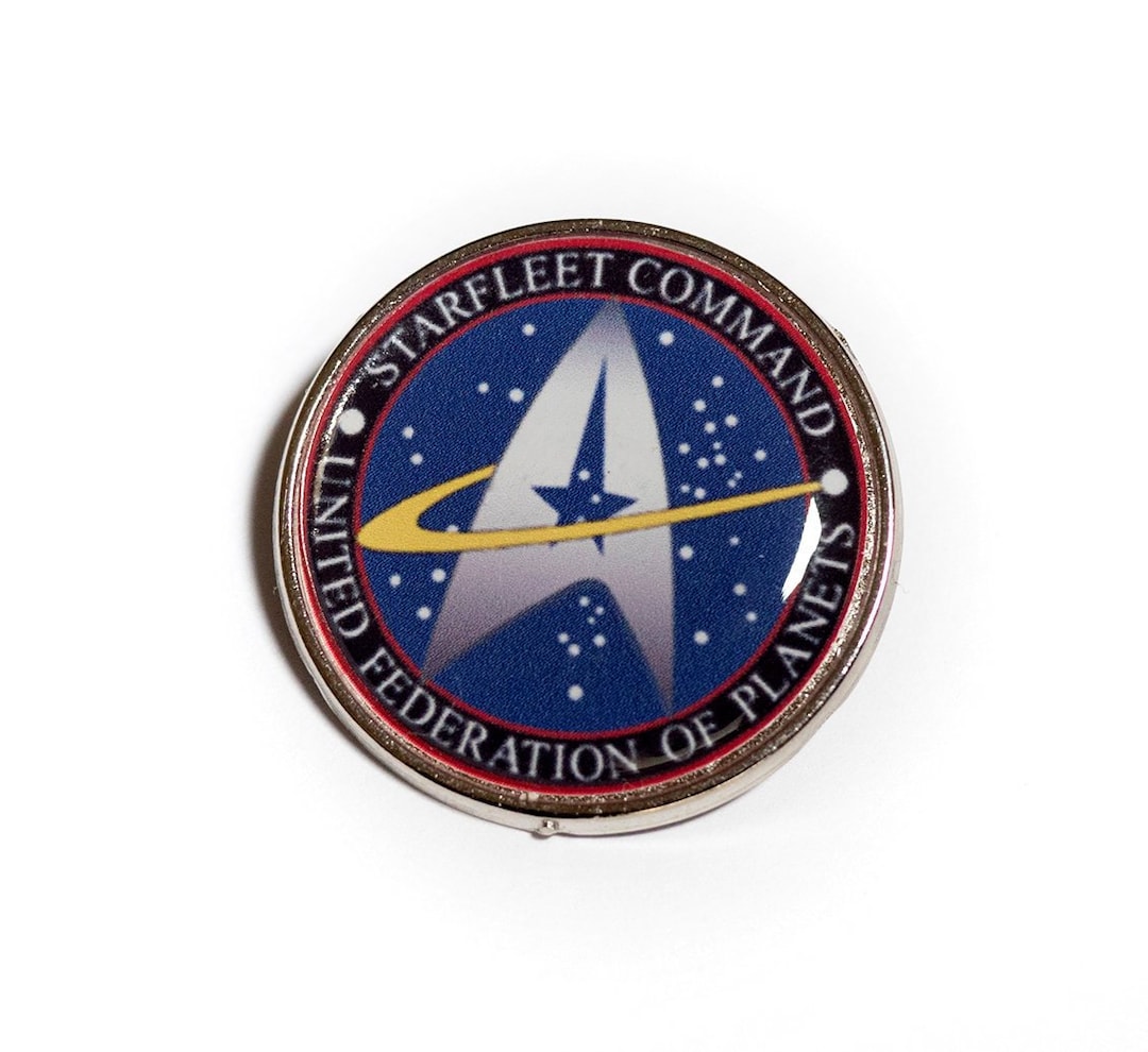 Star Trek Starfleet Command 25mm Pin Badge - Etsy