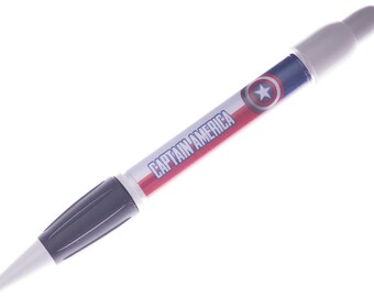 Captain America Pen - Etsy