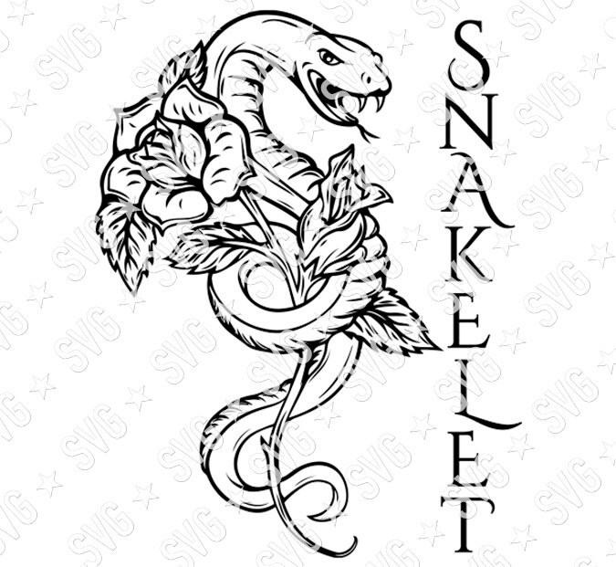 Snakelet SVG Ryder, Elise, Dark Fae, Aurora Academy - Etsy