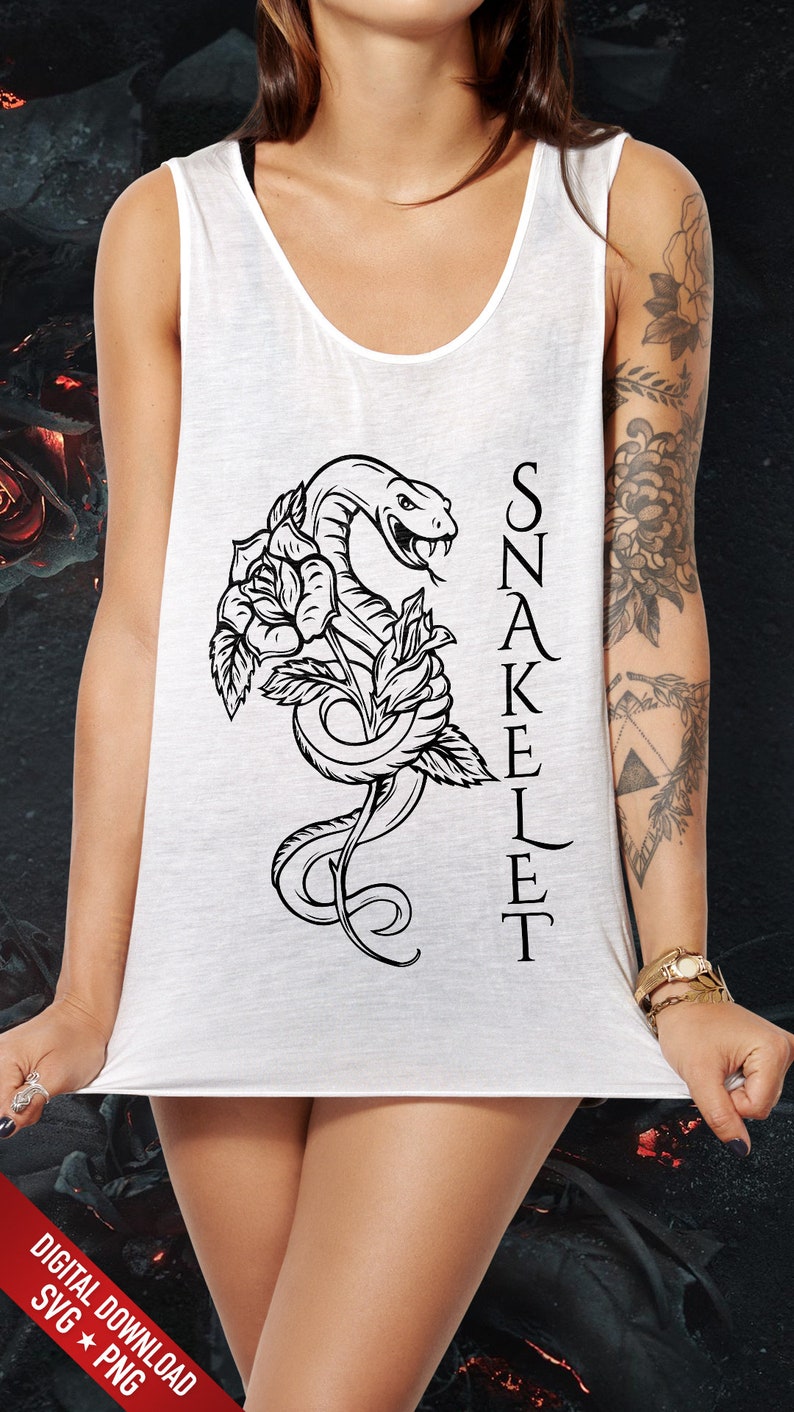 Snakelet SVG - Ryder, Elise, Dark Fae, Aurora Academy - Etsy