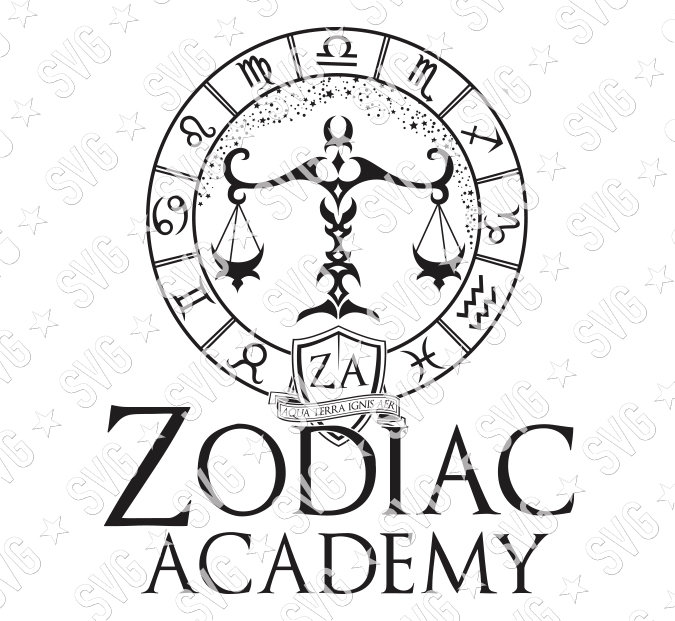 Libra - Zodiac Academy SVG - Etsy