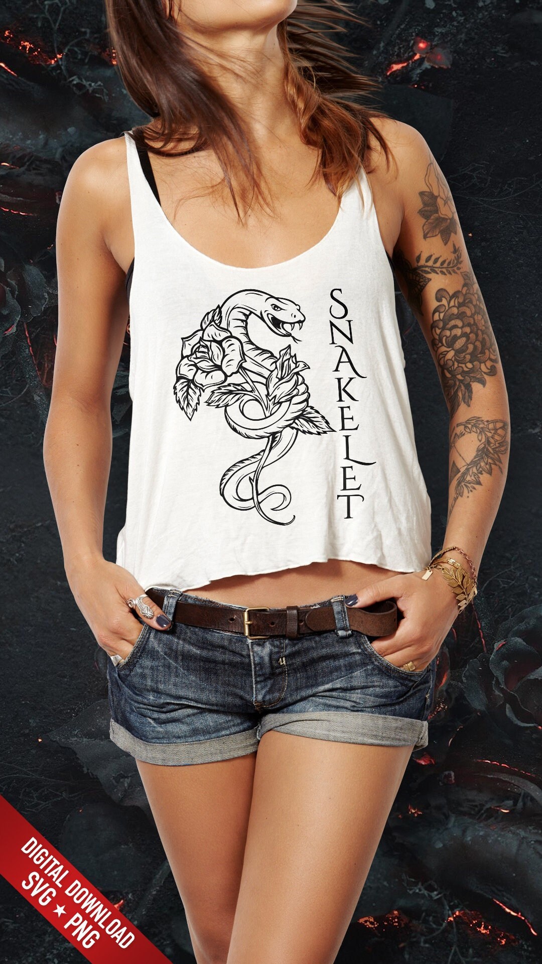 Snakelet SVG - Ryder, Elise, Dark Fae, Aurora Academy - Etsy