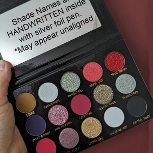 Templum Vampyre, Vampire Theme Eyeshadow Palette, Romantic/vampire Goth ...