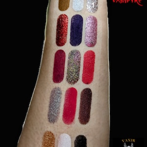 Templum Vampyre, Vampire Theme Eyeshadow Palette, Romantic/vampire Goth ...