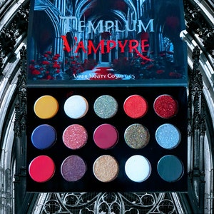 Templum Vampyre, Vampire Theme Eyeshadow Palette, Romantic/vampire Goth ...