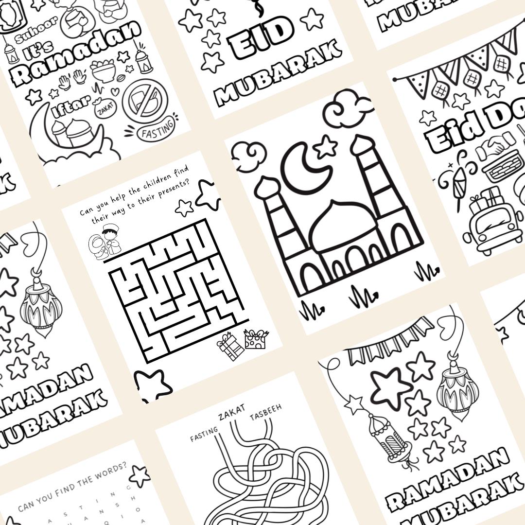 Islamic Colouring Sheets | Ramadan Activities | Islamic Crafts ...