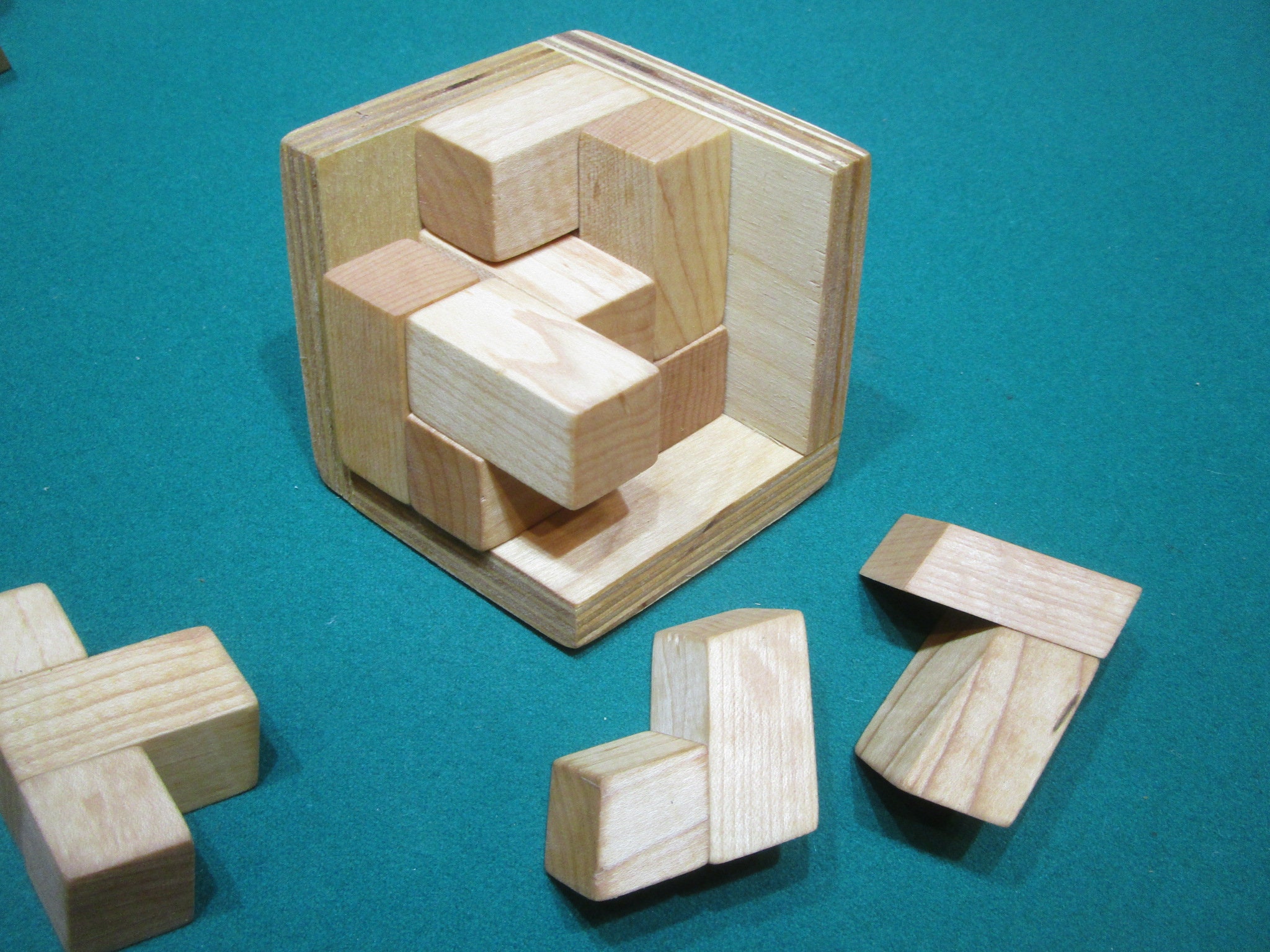 4D Slanted Rhoma Cube Puzzle AMERICAN MADE in USA - Etsy