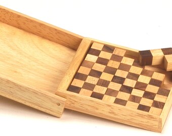 Puzzle Hinged Box - Etsy