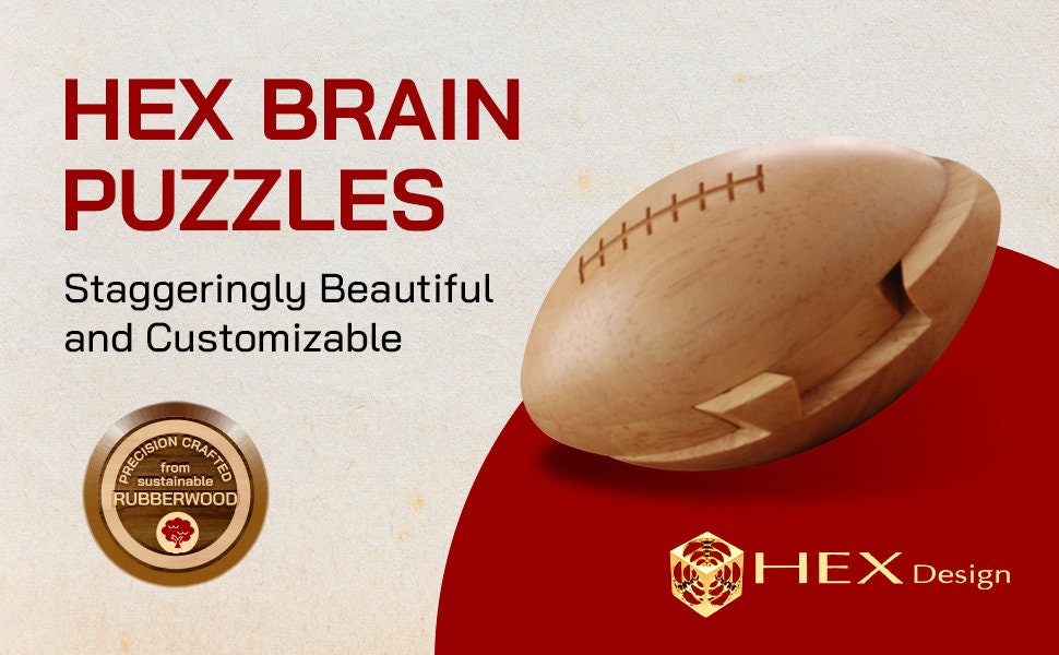 Football Brain Teaser Puzzle Gift Personalized - Etsy