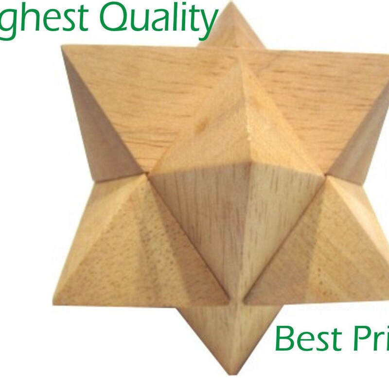 6 Piece Wood Puzzle - Etsy