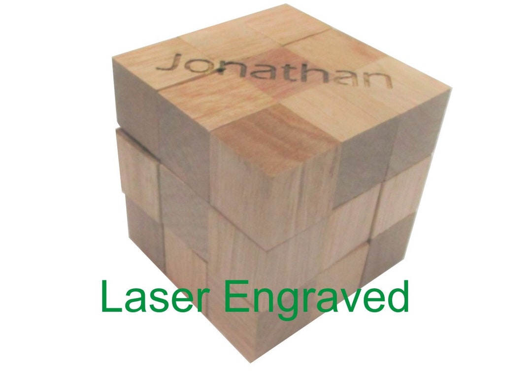 PERSONALIZED Snake Cube Puzzle - Etsy