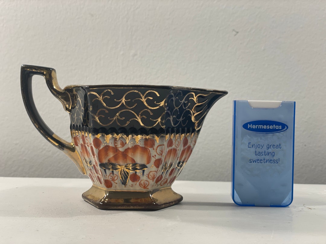 Vintage Ceramic Jug jackfield Staffordshire Collectable Antique Milk ...