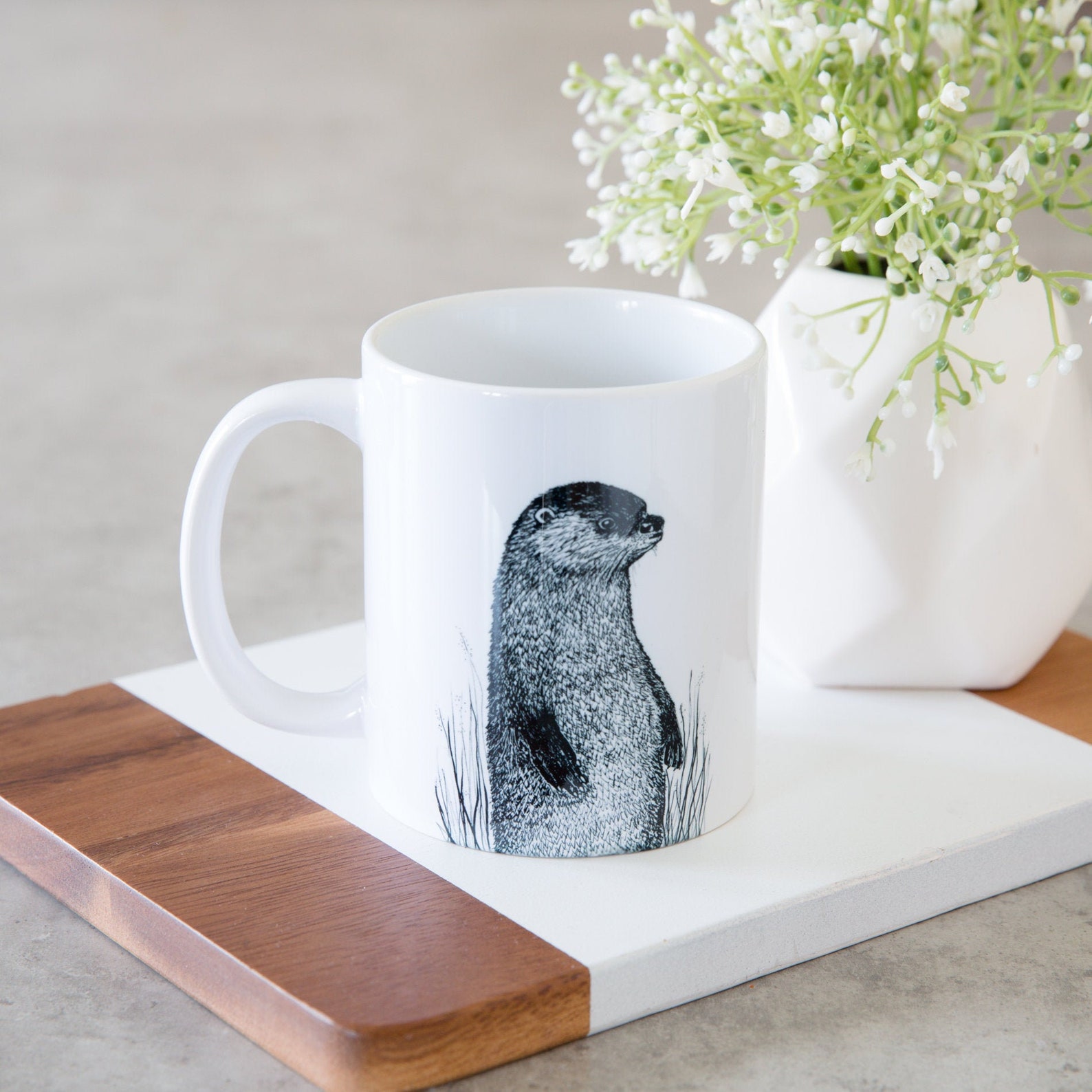 Otter Mug Personalised | Etsy