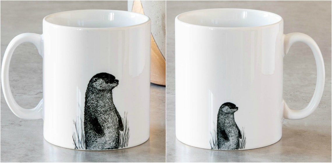 Otter Mug Personalised | Etsy