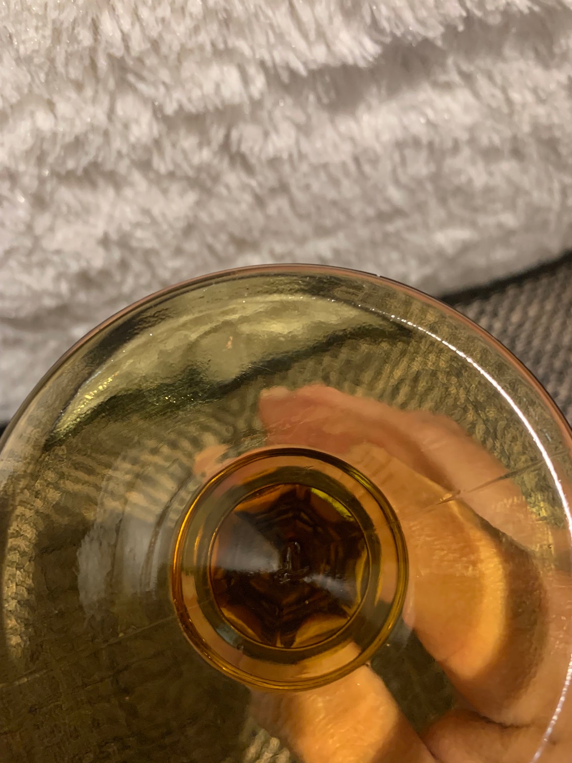 Honey Amber Glass Goblets - Libby, Set of 4 - Etsy