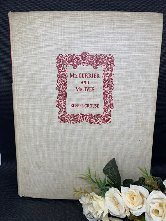 Mr. Currier and Mr. Ives by Russell Crouse 1930 - Etsy