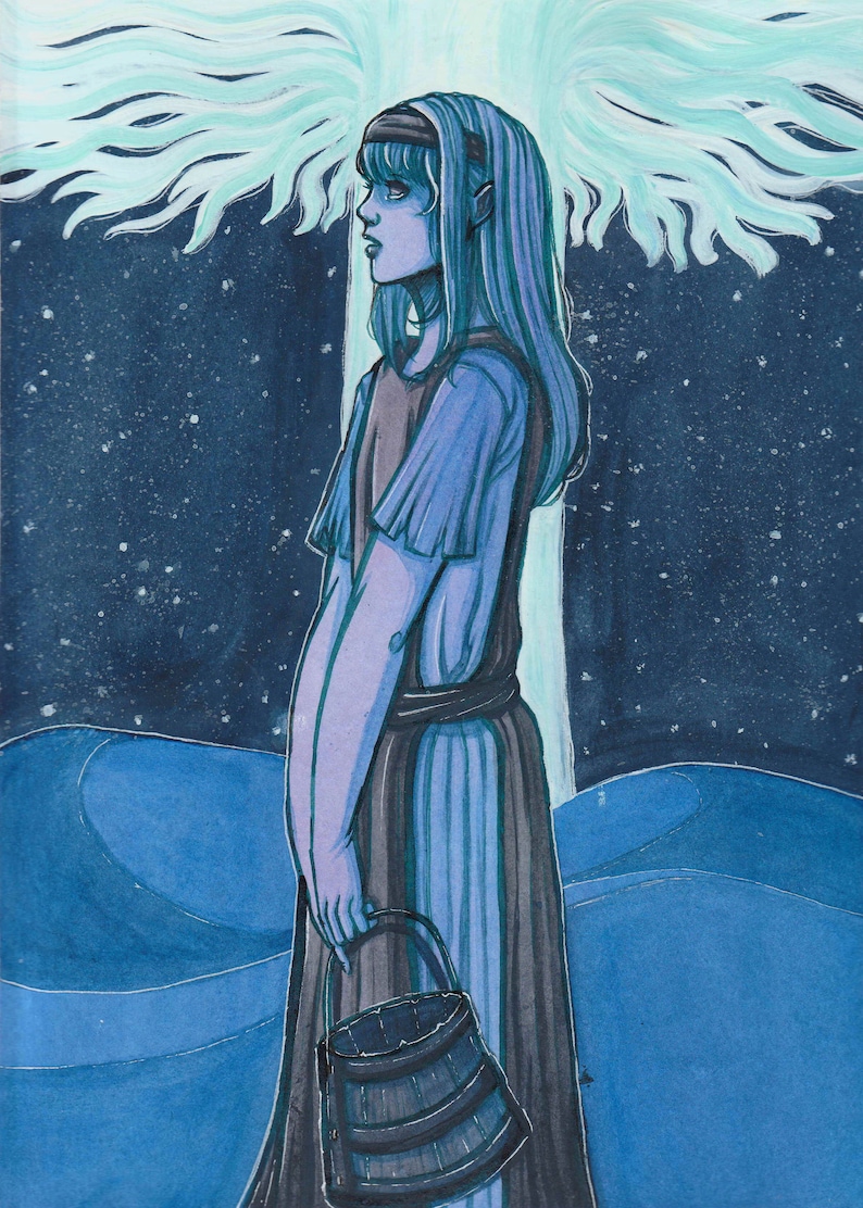 The Founder, Ymir (5x7 Art Print) - Etsy