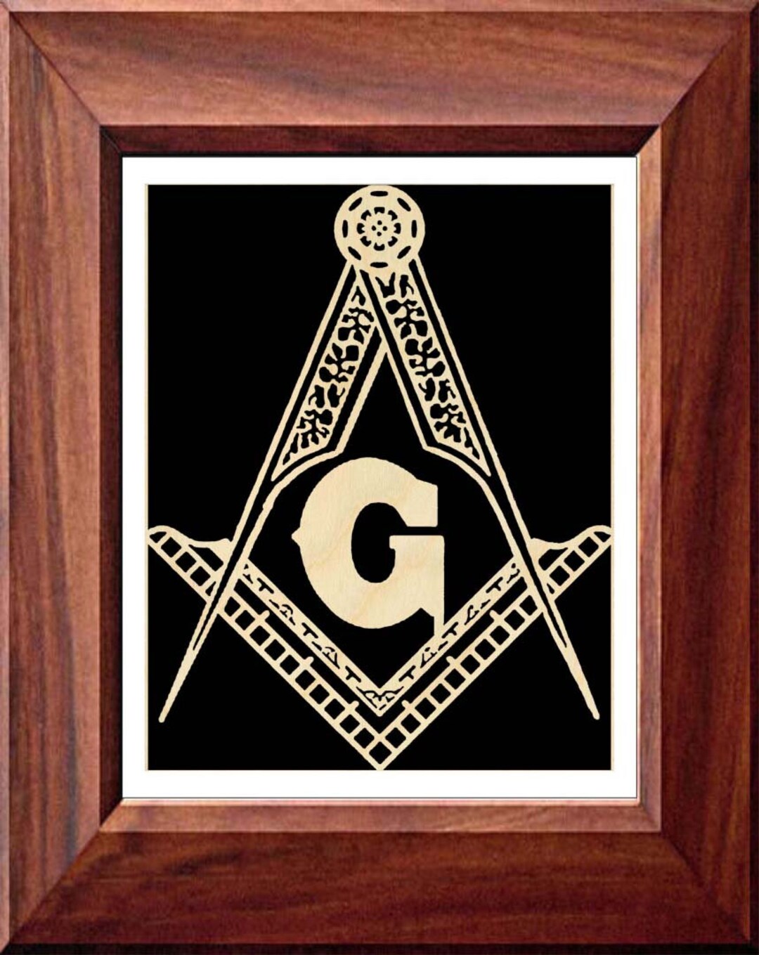 059 - Masonic Emblem - Scroll Saw Pattern (pdf) - Etsy