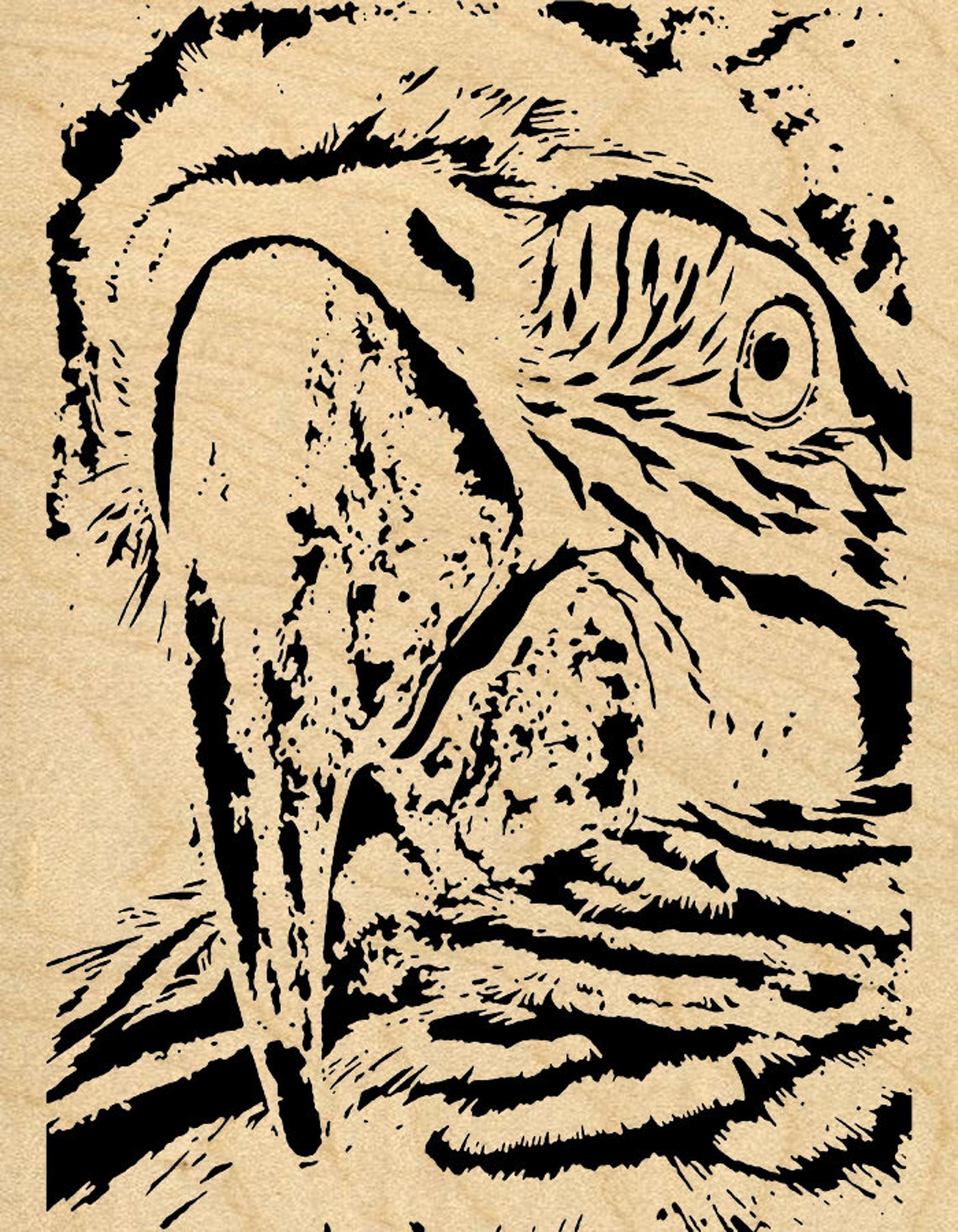 149mw - Parrot - Scroll Saw Pattern - (pdf) - Etsy