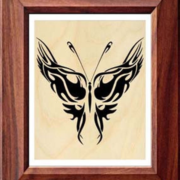 Butterfly Scroll Saw Pattern - Etsy