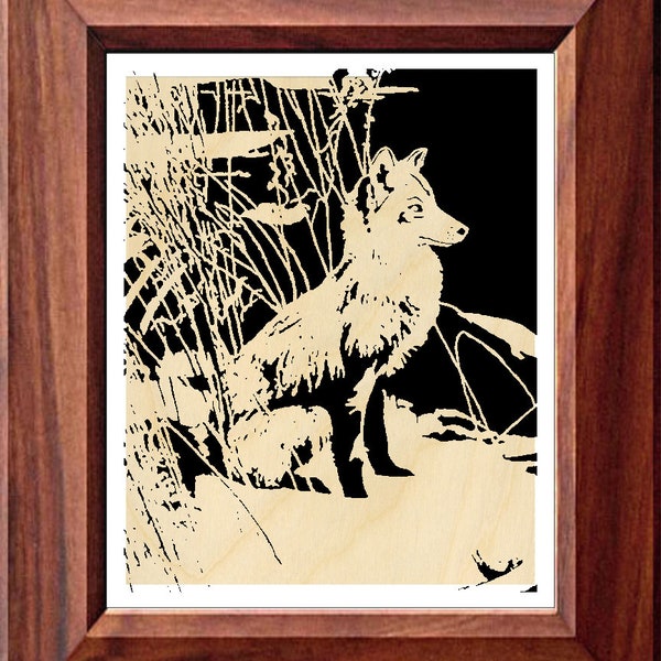 Fox Scroll Saw Patterns - Etsy