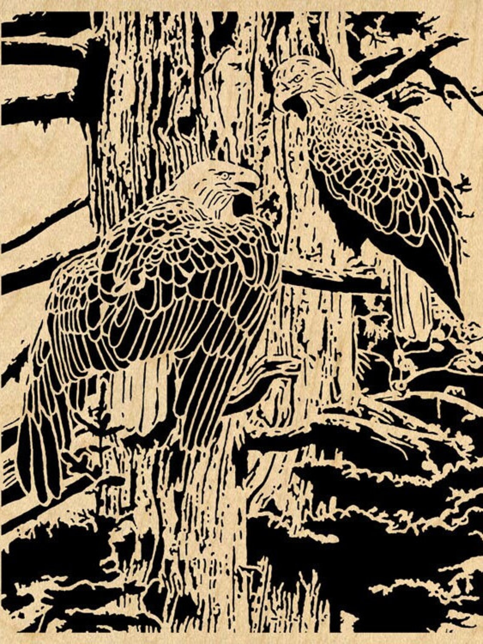 036mw - Freedom Rings - Scroll Saw Pattern (pdf) - Etsy