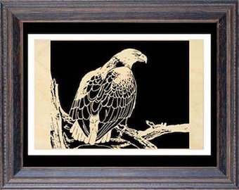 Eagle Scroll Saw Pattern - Etsy