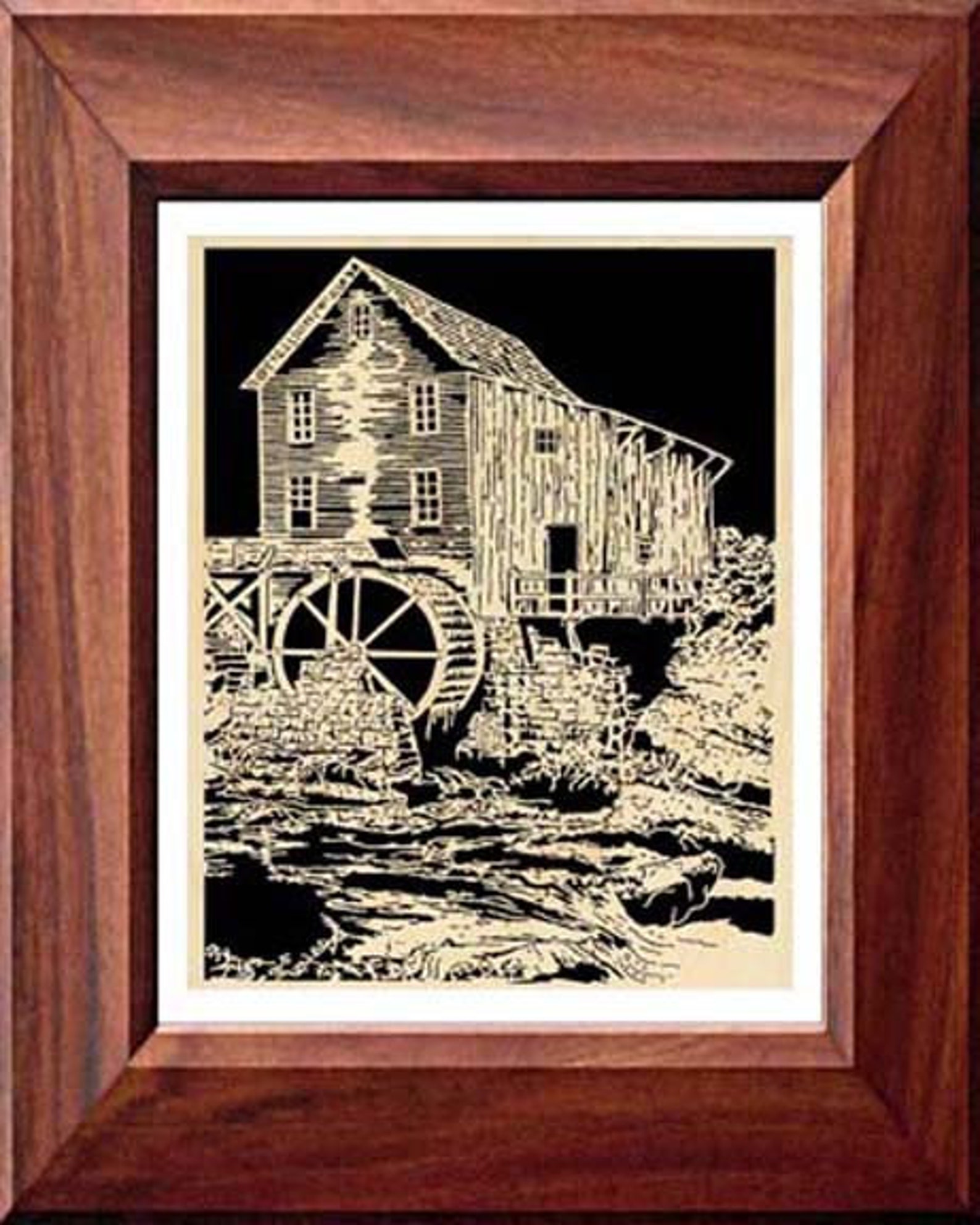 043mw - Glade Creek Mill - Scroll Saw Pattern (pdf) - Etsy