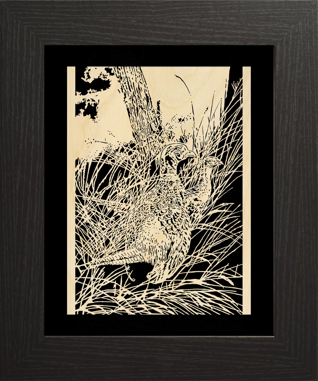 Edge of the Wheat Scroll Saw Pattern 10.5x13.5 Inches - Etsy