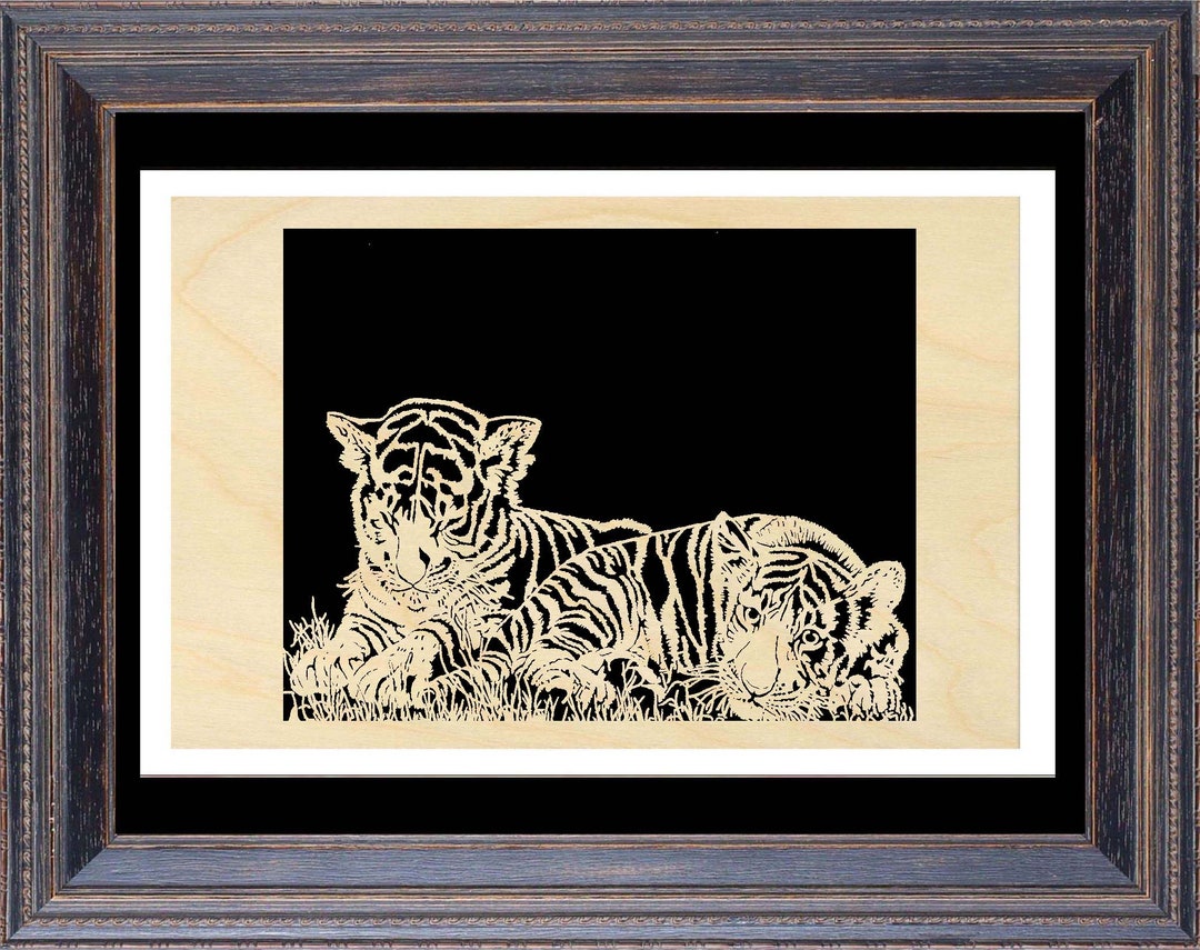 110mw -tiger Cubs- Scroll Saw Pattern (pdf) - Etsy Canada