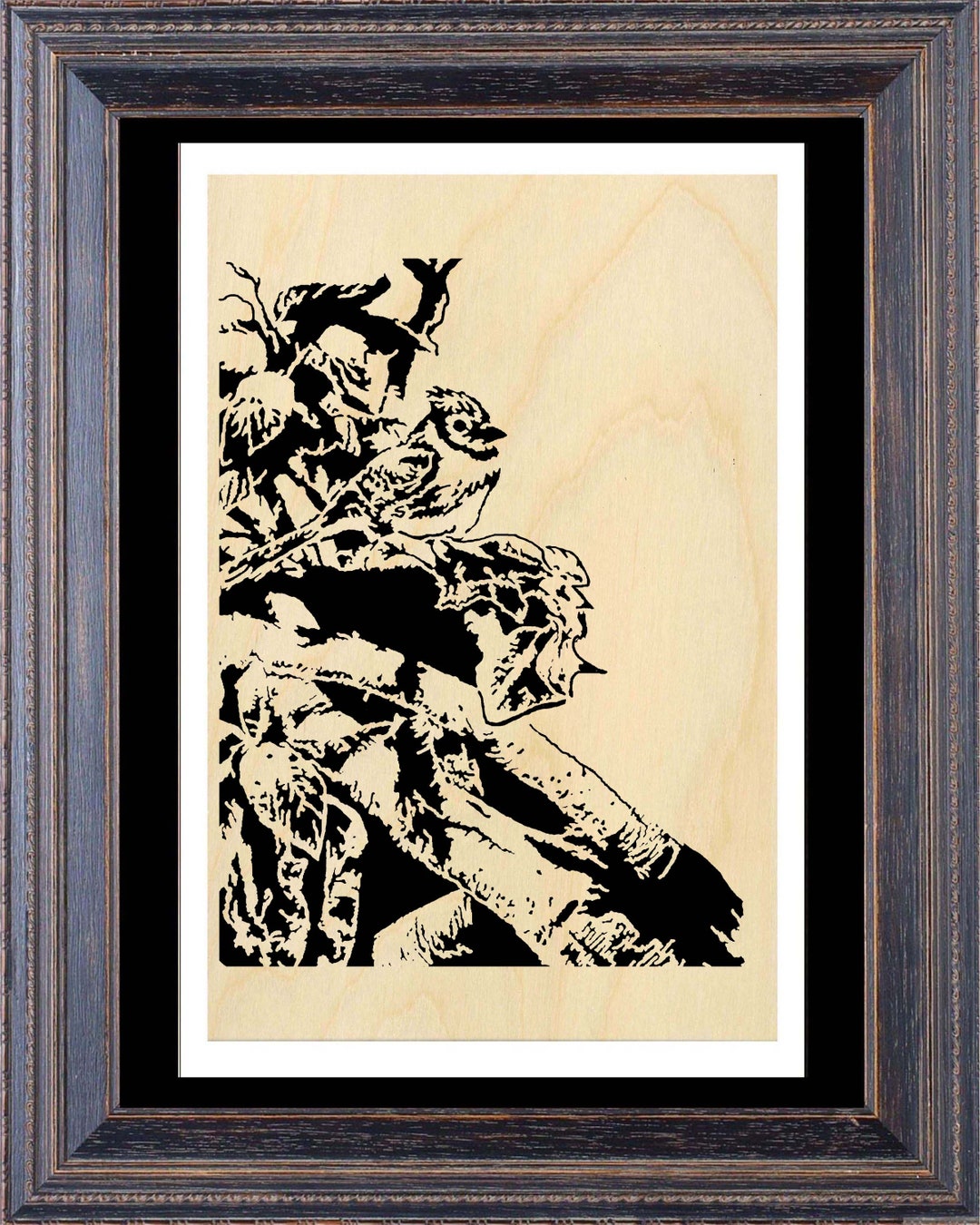 Cardinal Scroll Saw Pattern 8x10 Inch - Etsy