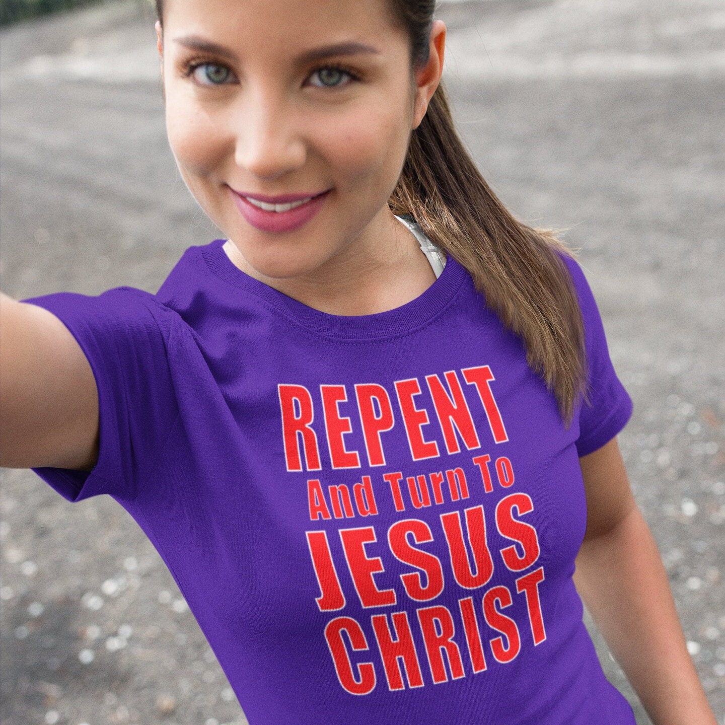 Repent and Believe in Jesus Christ | Repentance Acts 2:38 T-shirt ...