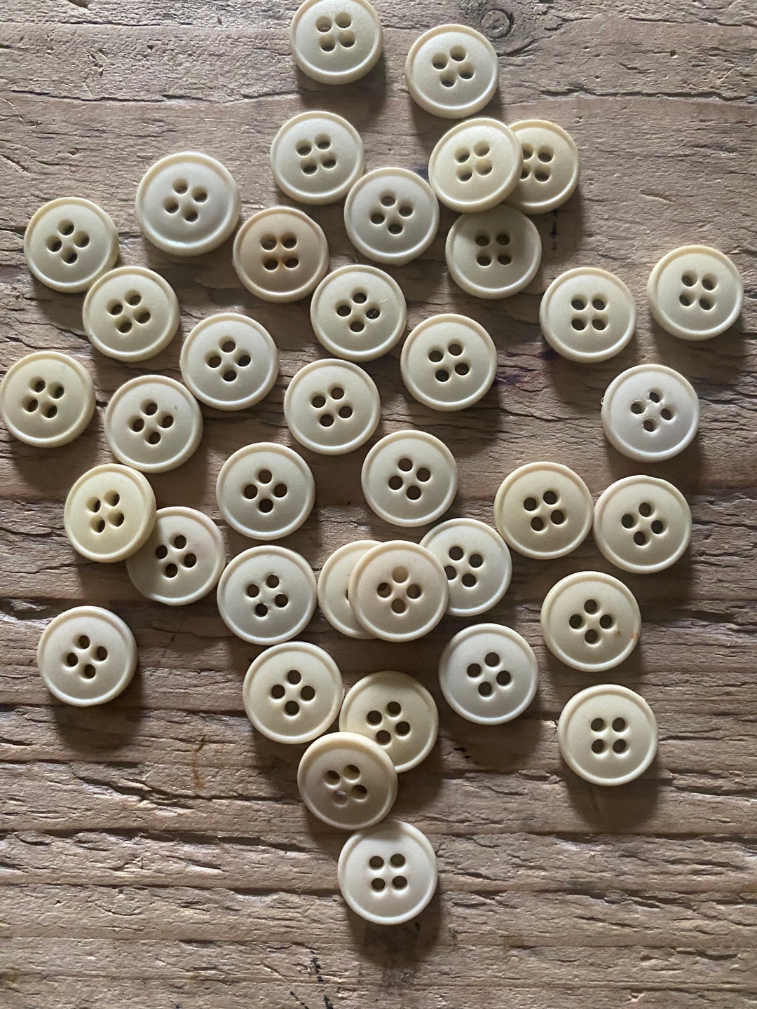 Buttons Natural White/beige / Button to Sew on / Blouse Button Shirt ...