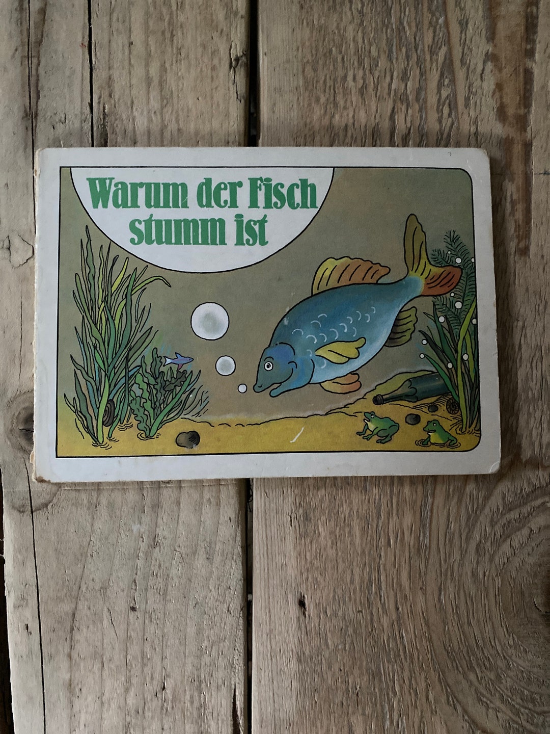 Picture Book “why the Fish is Mute” Children’s Book - Etsy