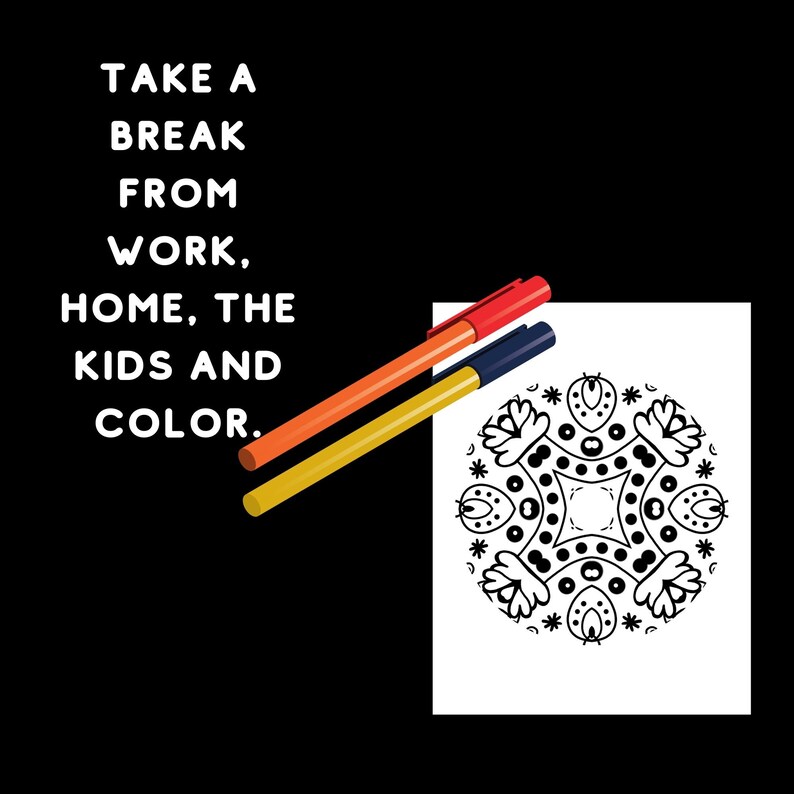 Printable COLORING Pages Adult Stress Relieving Patterns to Print ...