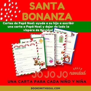 Carta a Santa Claus Versión En Español Letter to Santa Claus, Carta ...