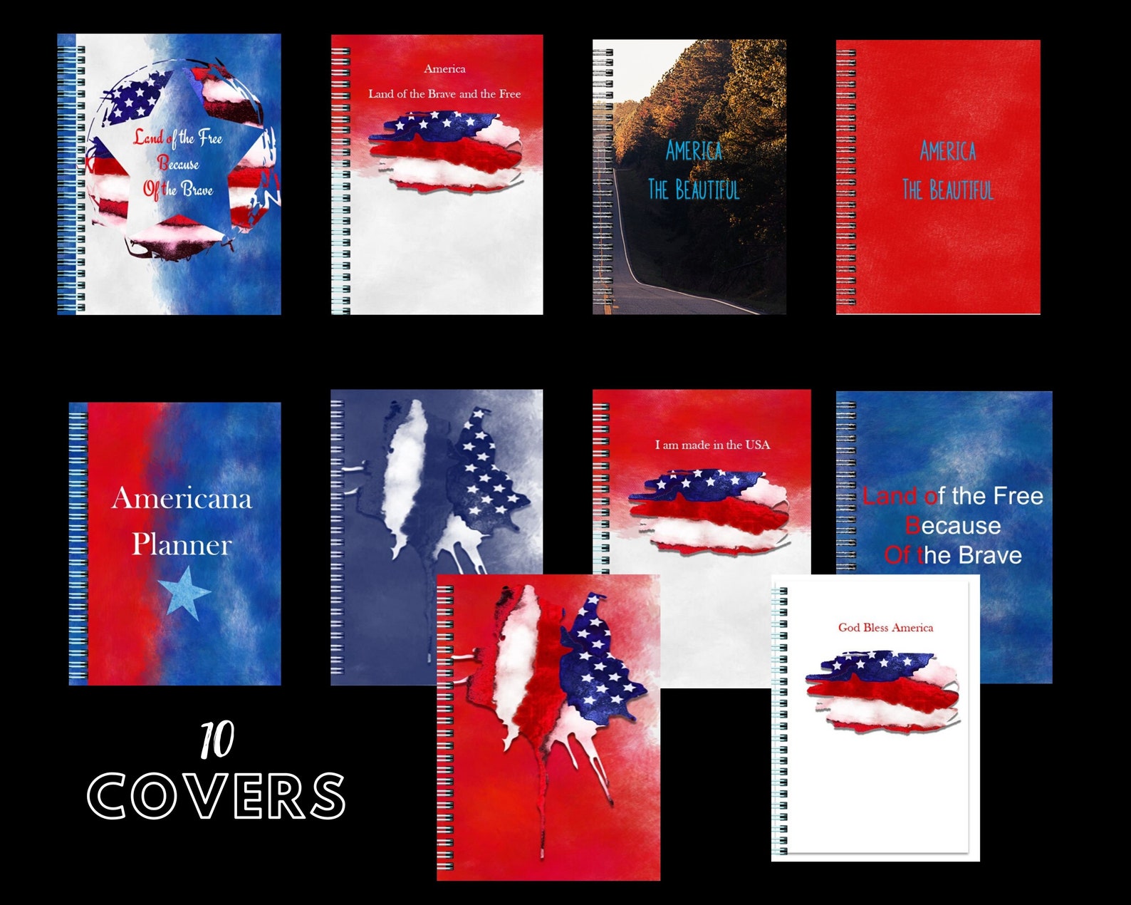 Digital Americana Planner/goodnotes/notability Clickable /yearly ...