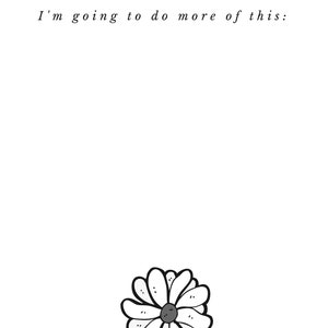 Just Do It Journal I'd Pick More Daisies -positivity Journal- Physical ...