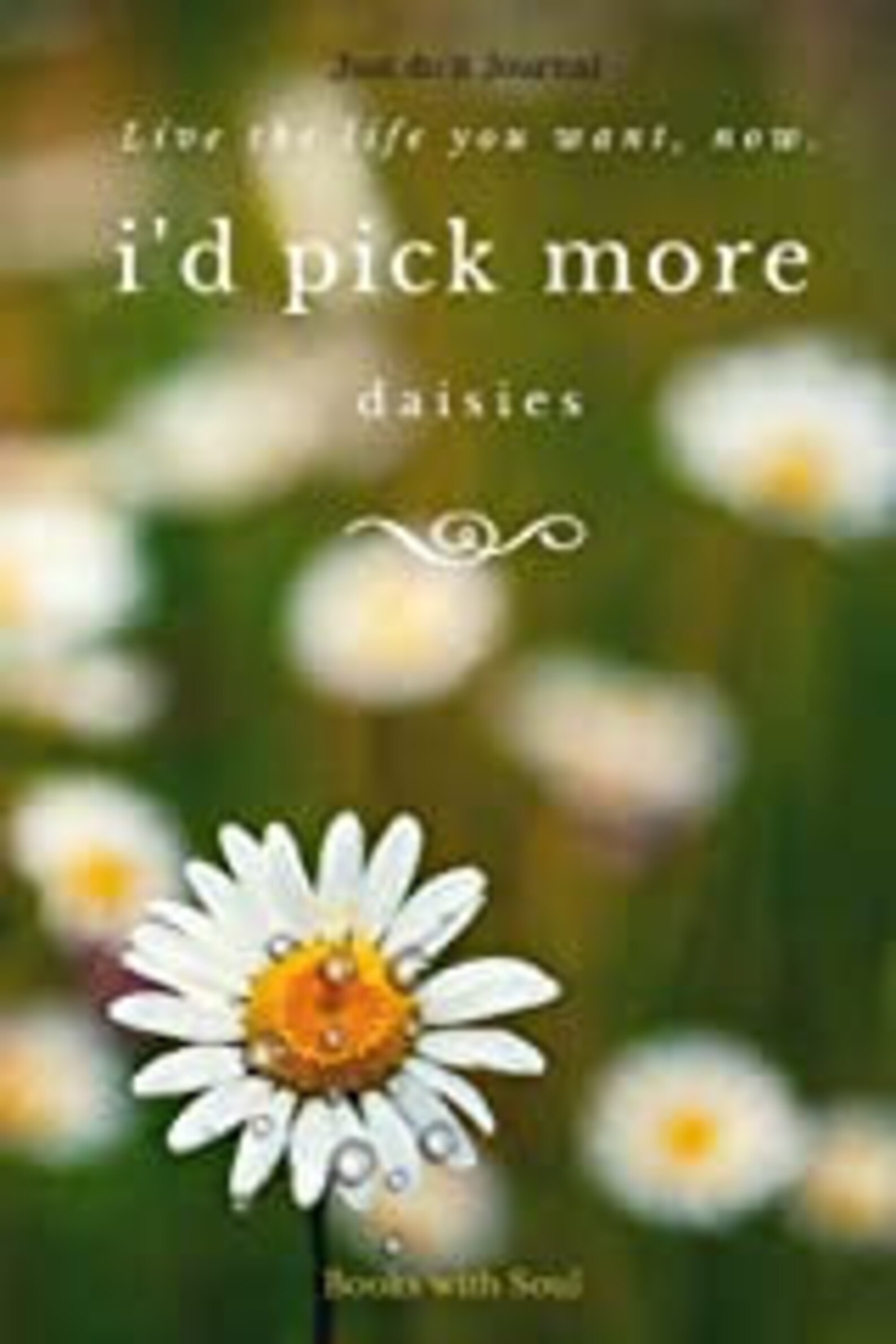 Just Do It Journal I'd Pick More Daisies positivity - Etsy